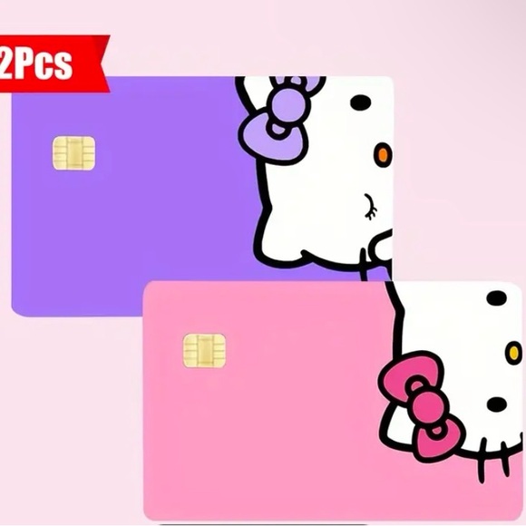 Other | Hello Kitty Creditdebit Card Sticker Skins | Poshmark